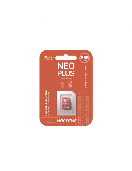 Modelo: HS-TF-E1/256G Memoria microSD / Clase 10 de 256 GB / Especializada Para Videovigilancia ...